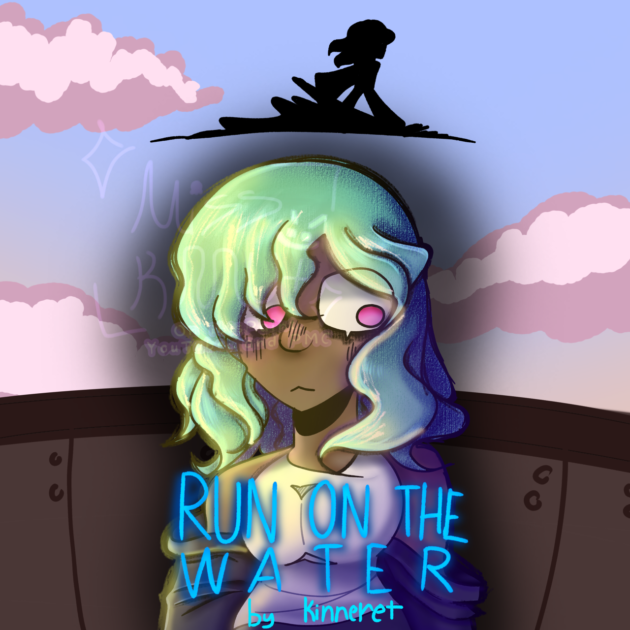 Running on black water - ibisPaint