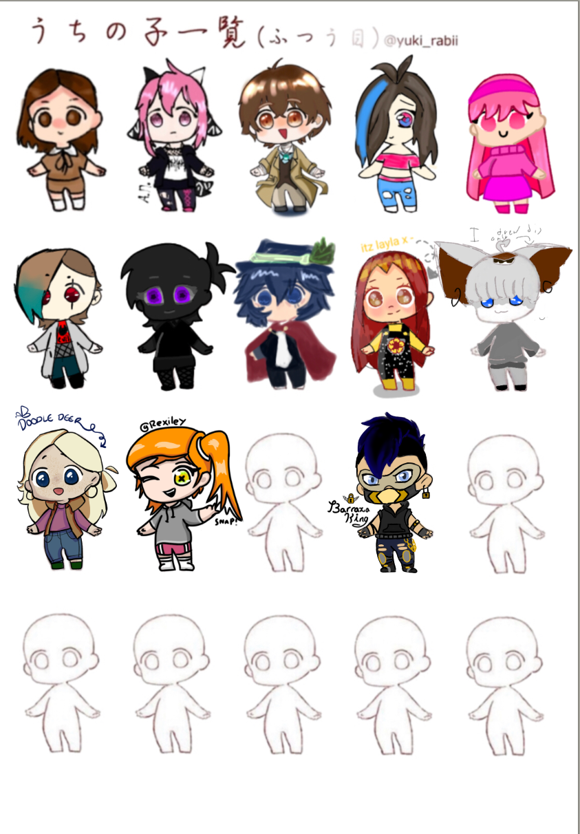 Chibi Collab! - ibisPaint