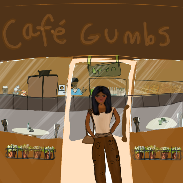 Cafe - ibisPaint