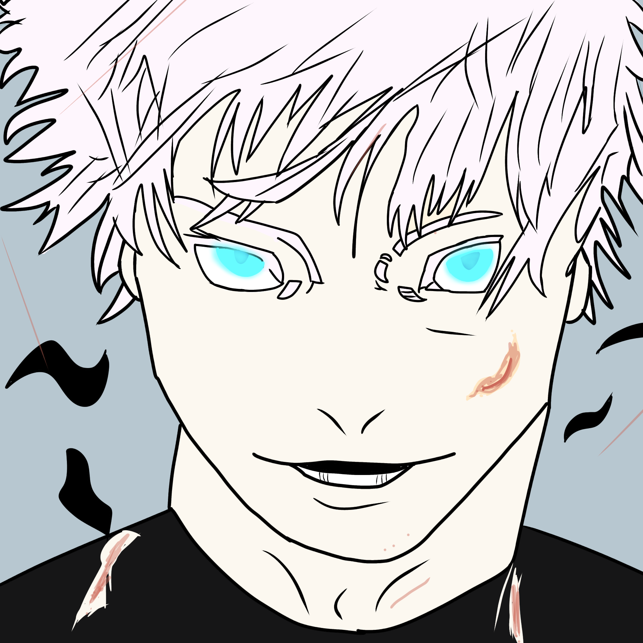 Satoru Gojo Final Battle - ibisPaint