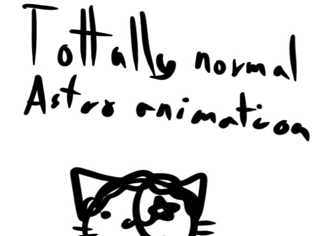 Totally normal Astro animation - ibisPaint