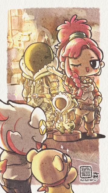 Synh in MHWilds ep6 - BlackSmith - ibisPaint