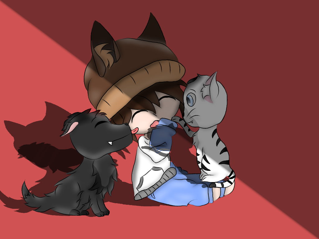 Yuki e seus Pets - ibisPaint