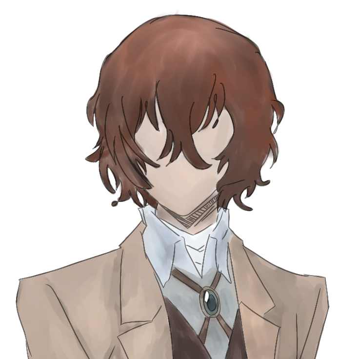 Dazai colouring! - ibisPaint