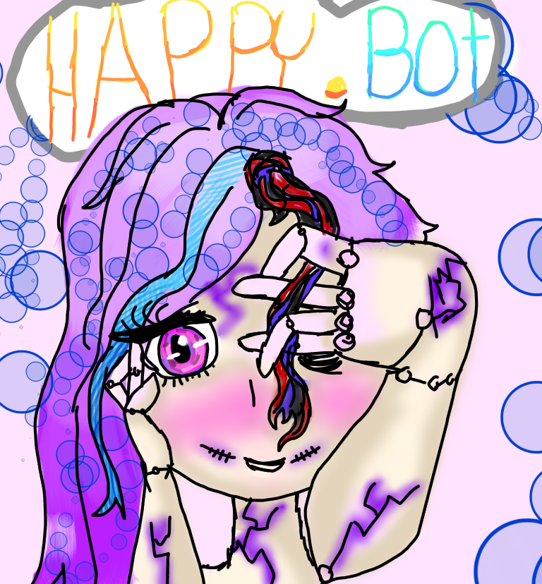 Happy.BOT speed paint - ibisPaint
