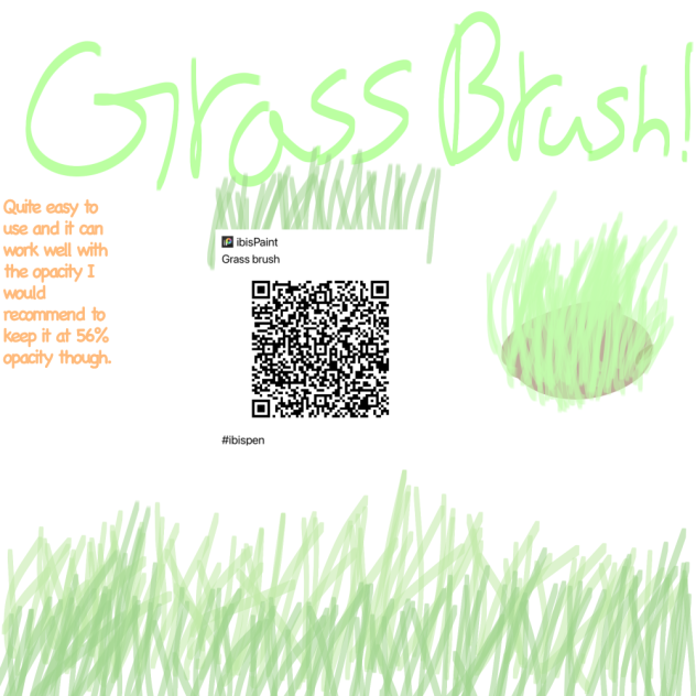 Grass brush! - ibisPaint