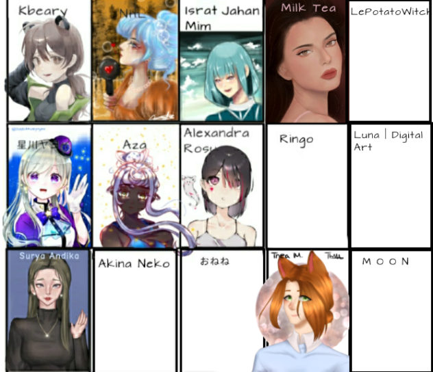 My very... updated fav artists collab - ibisPaint