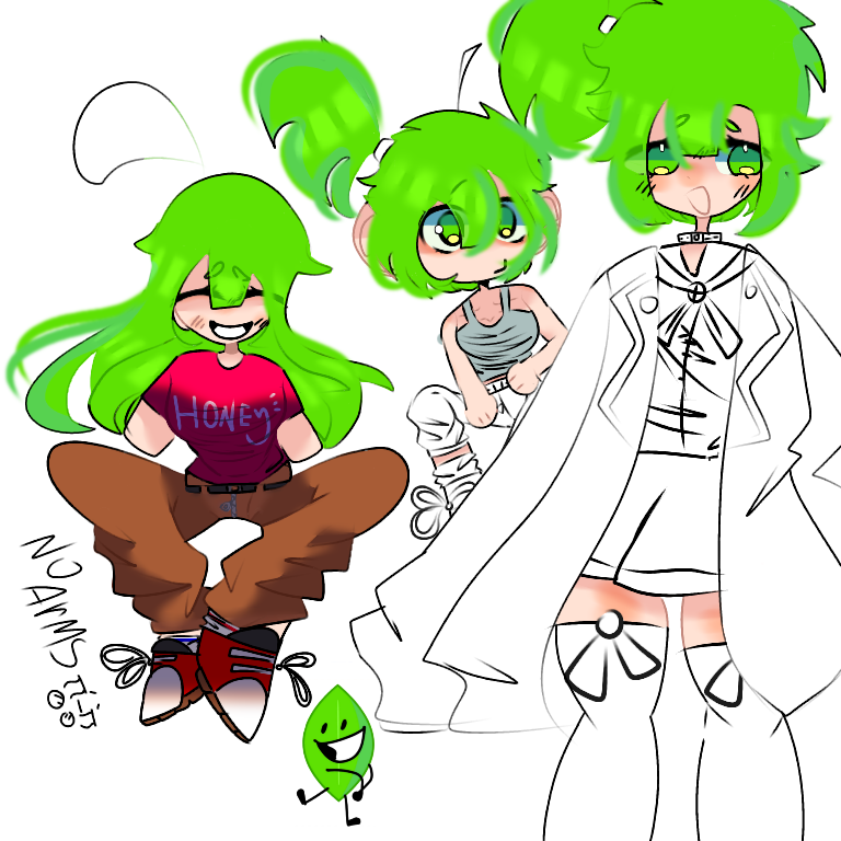 Full body leafy (Unfinished work) - ibisPaint