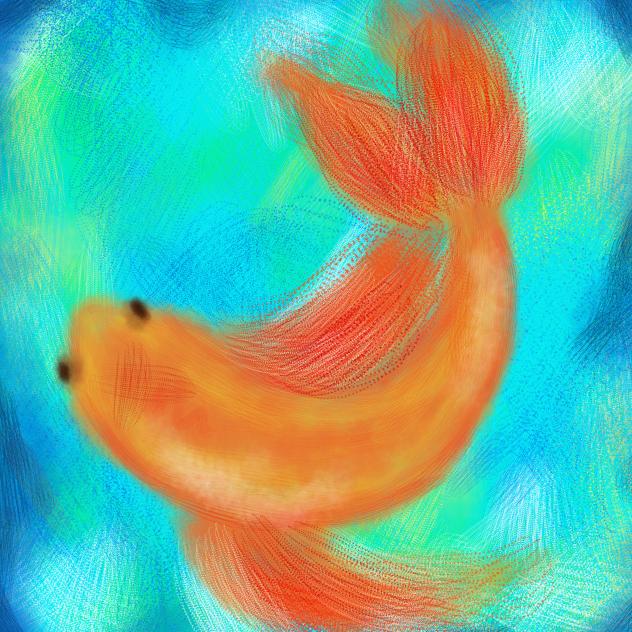 Koi pond - ibisPaint