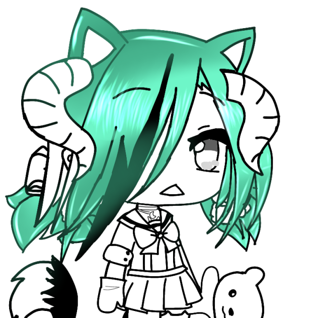 experimento edit de pelo - ibisPaint