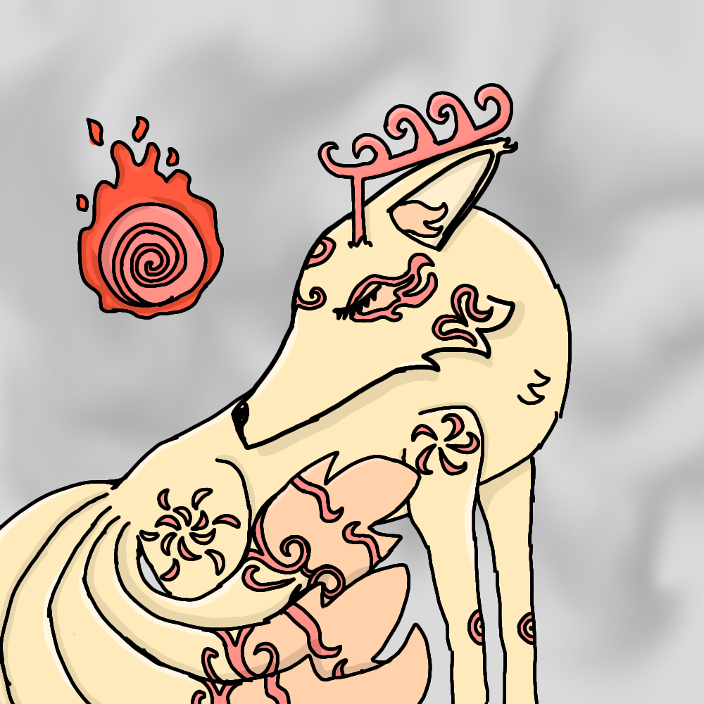 Random Kitsune - ibisPaint