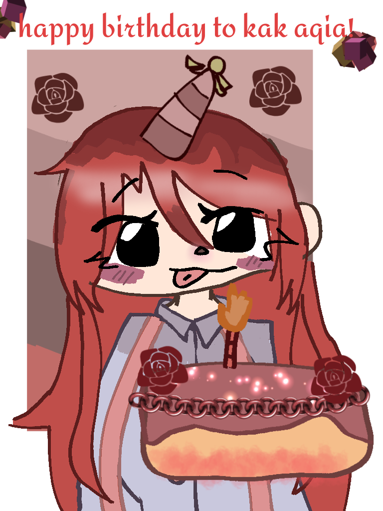 HBD KAK AQIA!!! - ibisPaint