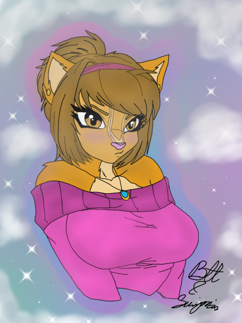 Pouting Angel - ibisPaint