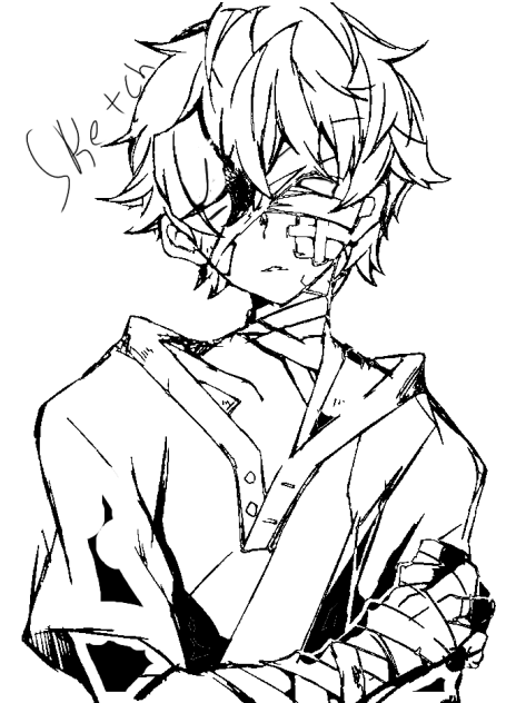 injured boy - ibisPaint