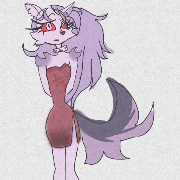 Loona from Helluva Boss - ibisPaint