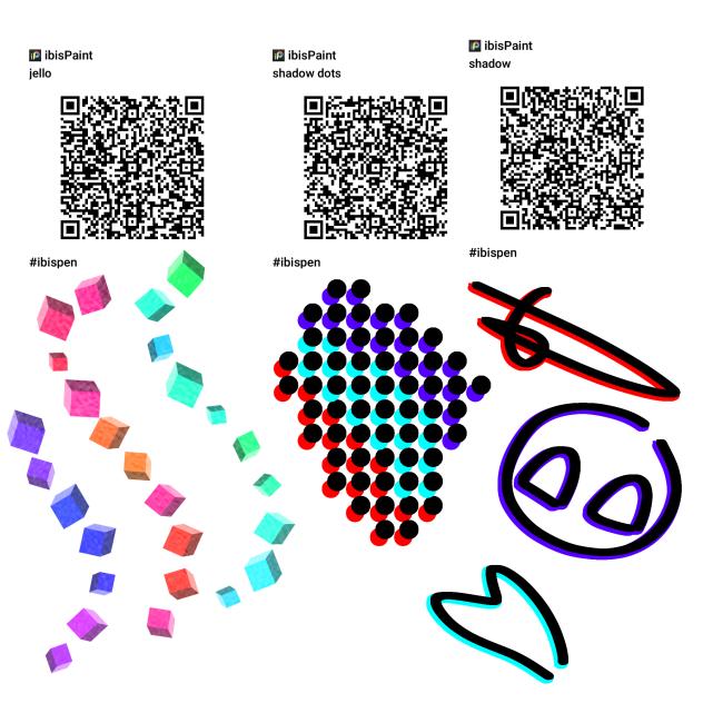 some brushes - ibisPaint