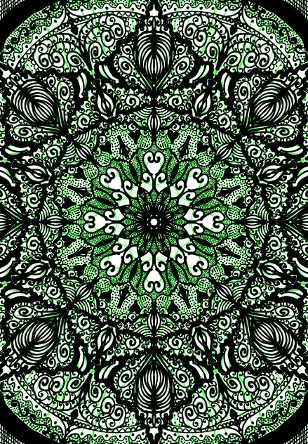 Mandala Art🎨 25 - ibisPaint