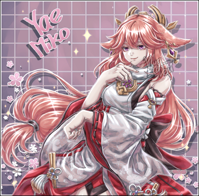 Yae Miko - Genshin Impact - ibisPaint