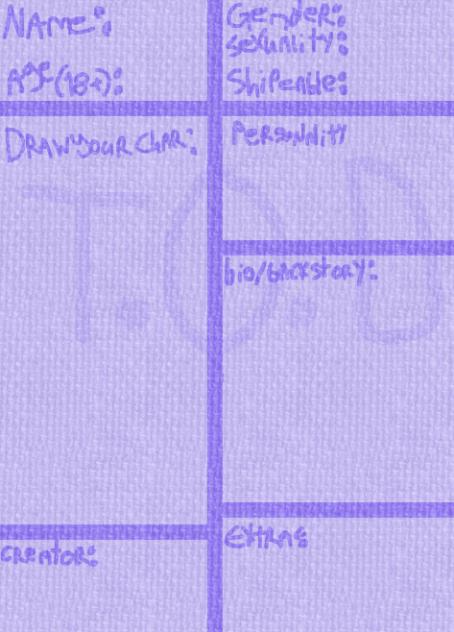 Character Sheet!!! - ibisPaint