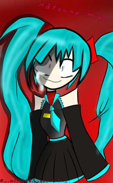 Hatsune Miku Speedpaint ig - ibisPaint