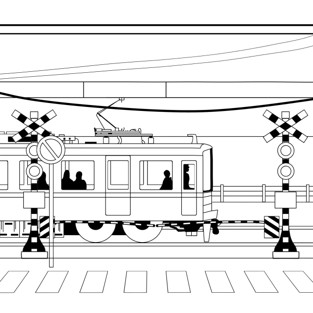 Electric railway - ibisPaint