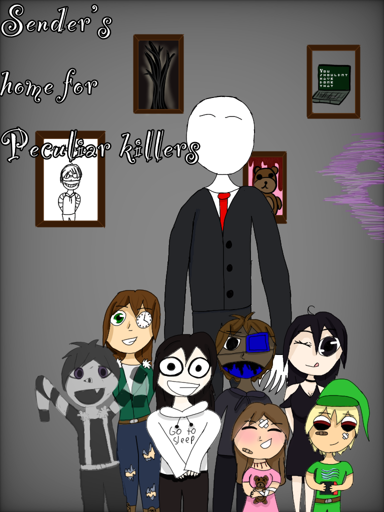 Creepypasta as a kid’s show - ibisPaint