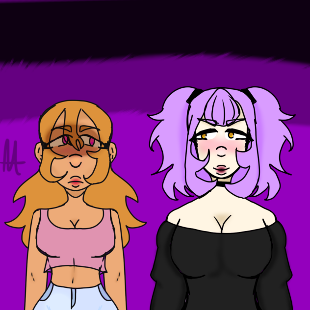 Idk why but she’s pissed 💀 - ibisPaint