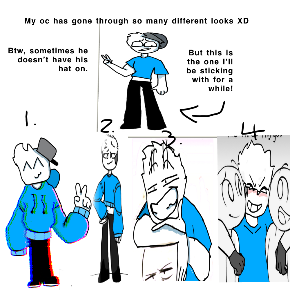 My oc’s style change - ibisPaint