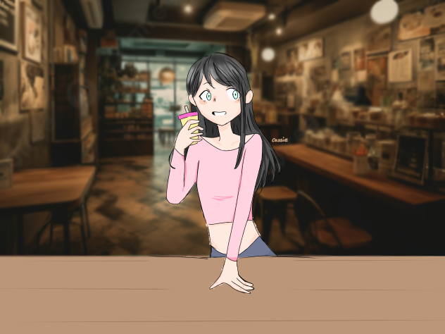 Coffee shop - ibisPaint