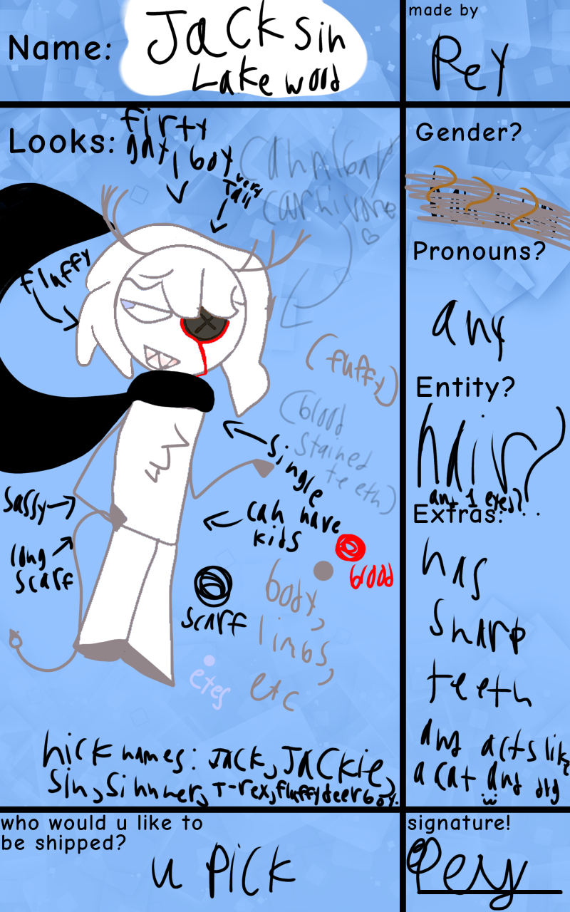 You may edit him if you want Idc - ibisPaint