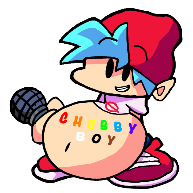 Chubby Player's Belly Painting - ibisPaint