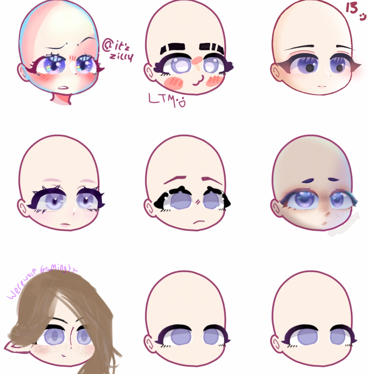 Gacha Eye Edit Colab! - ibisPaint