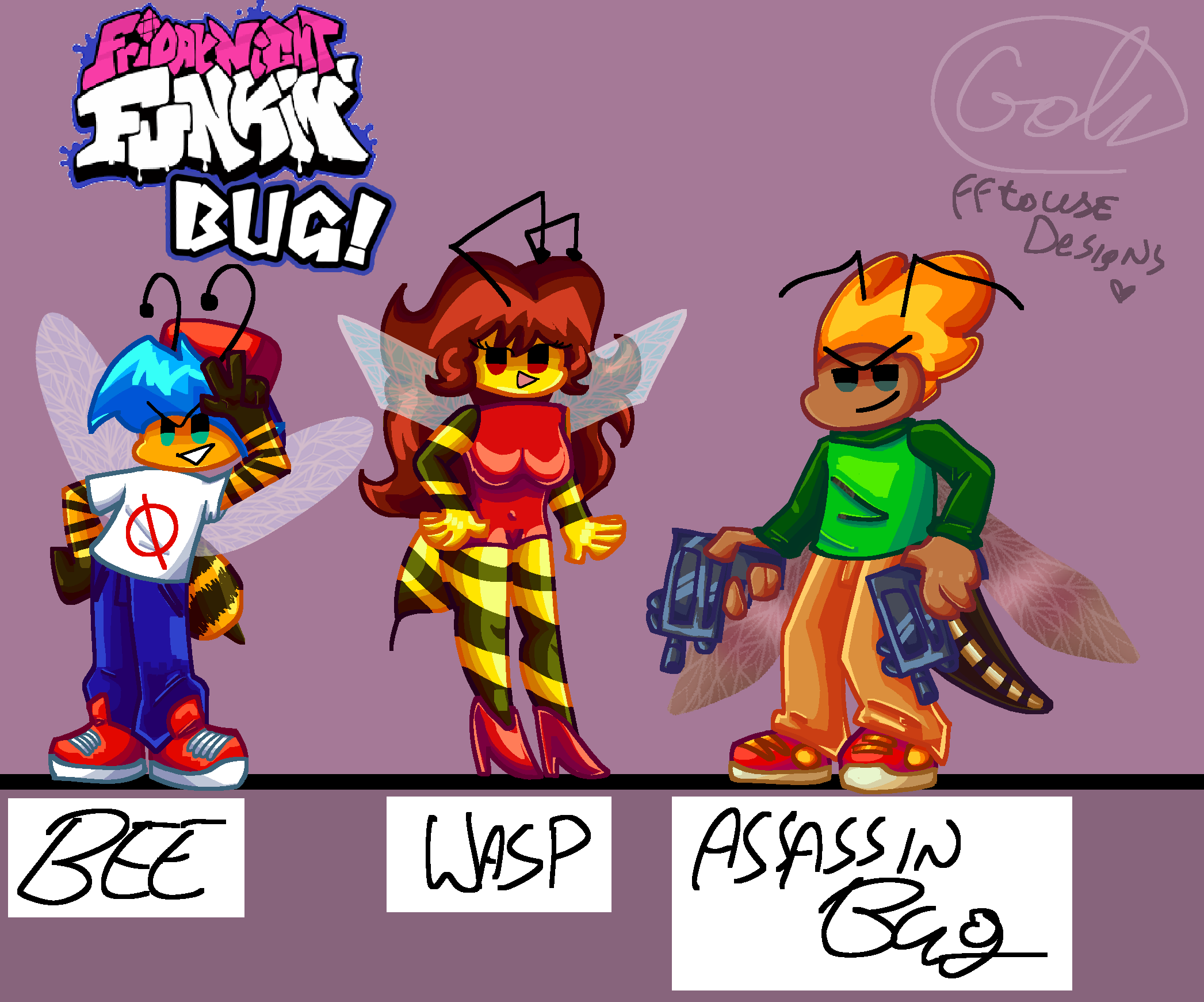 Bug Funkin’ - ibisPaint