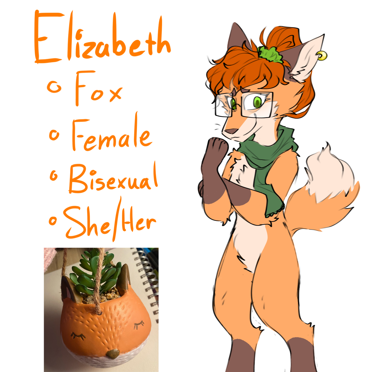 Lizzie character sheet thing - ibisPaint