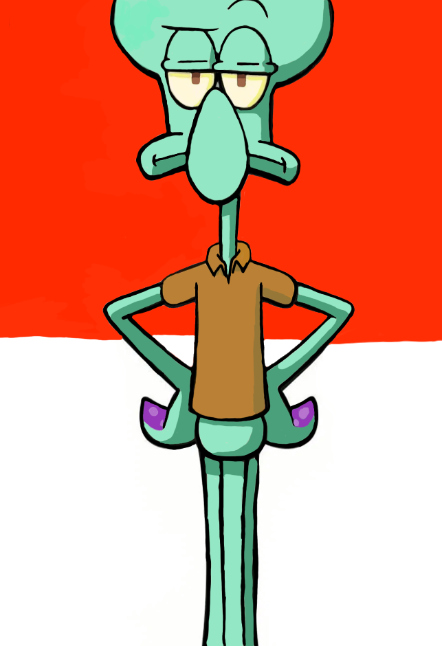 Squidward - ibisPaint