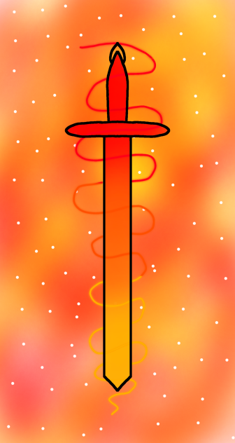 Fire sword - ibisPaint