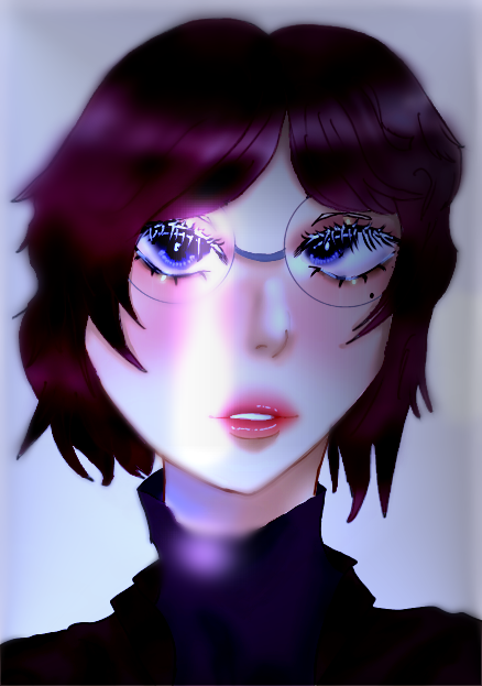 Blue light - ibisPaint