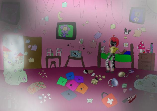 dreamcore room - ibisPaint