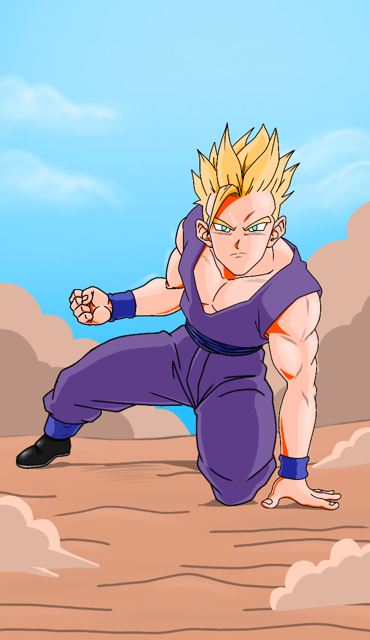 Gohan DBZ - ibisPaint