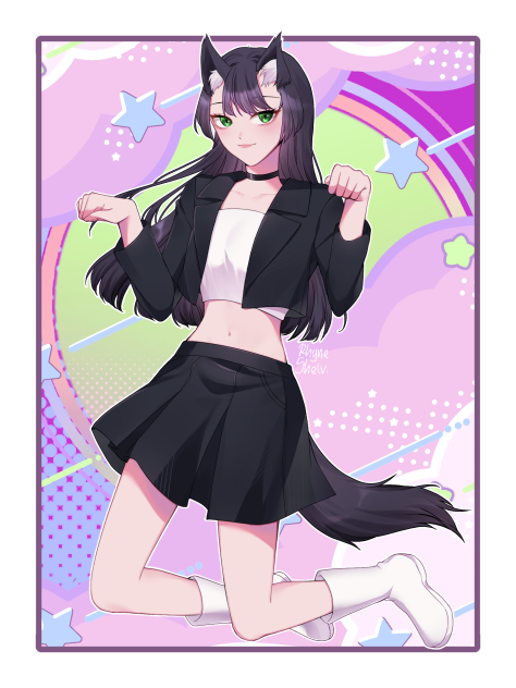 Nekomimi - Non Chibi Ver - ibisPaint