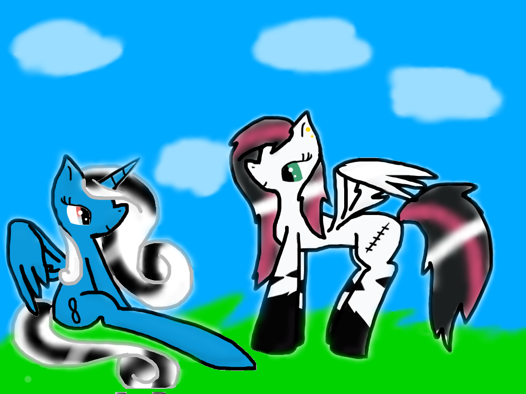 Miss Smile and Emala Jiss - ibisPaint