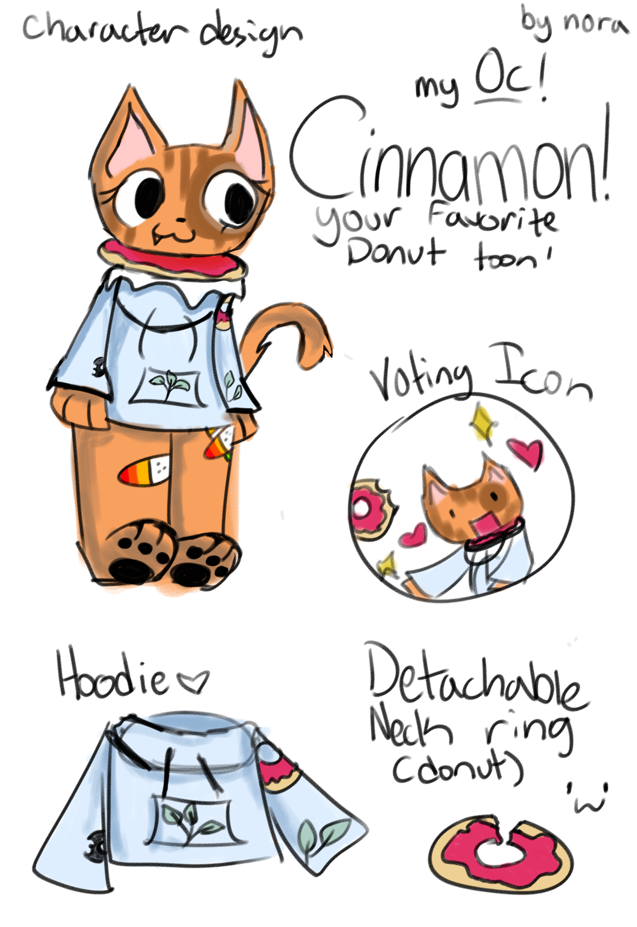 My oc, cinnamon! Pt.1 - ibisPaint
