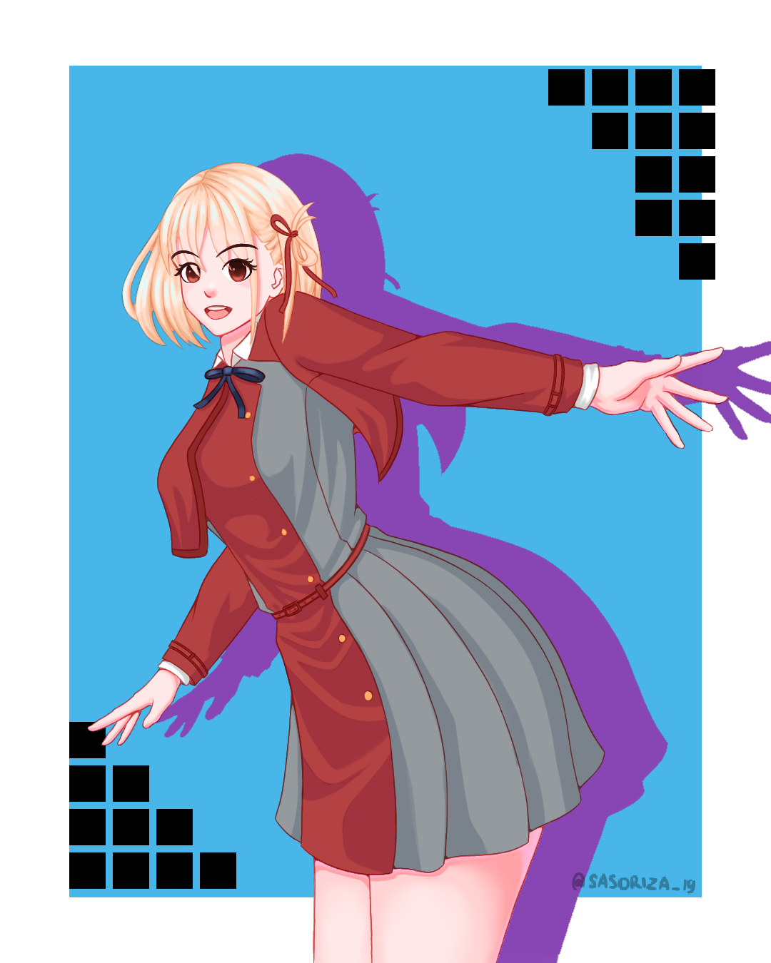 Chisato Lycoris Recoil - ibisPaint