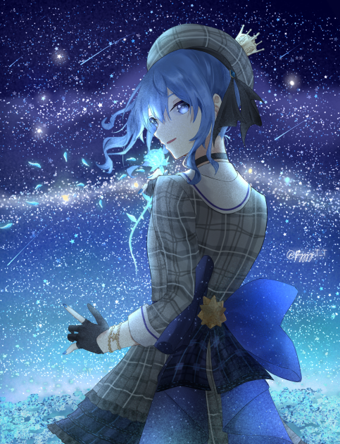 Starry Night Sky - ibisPaint