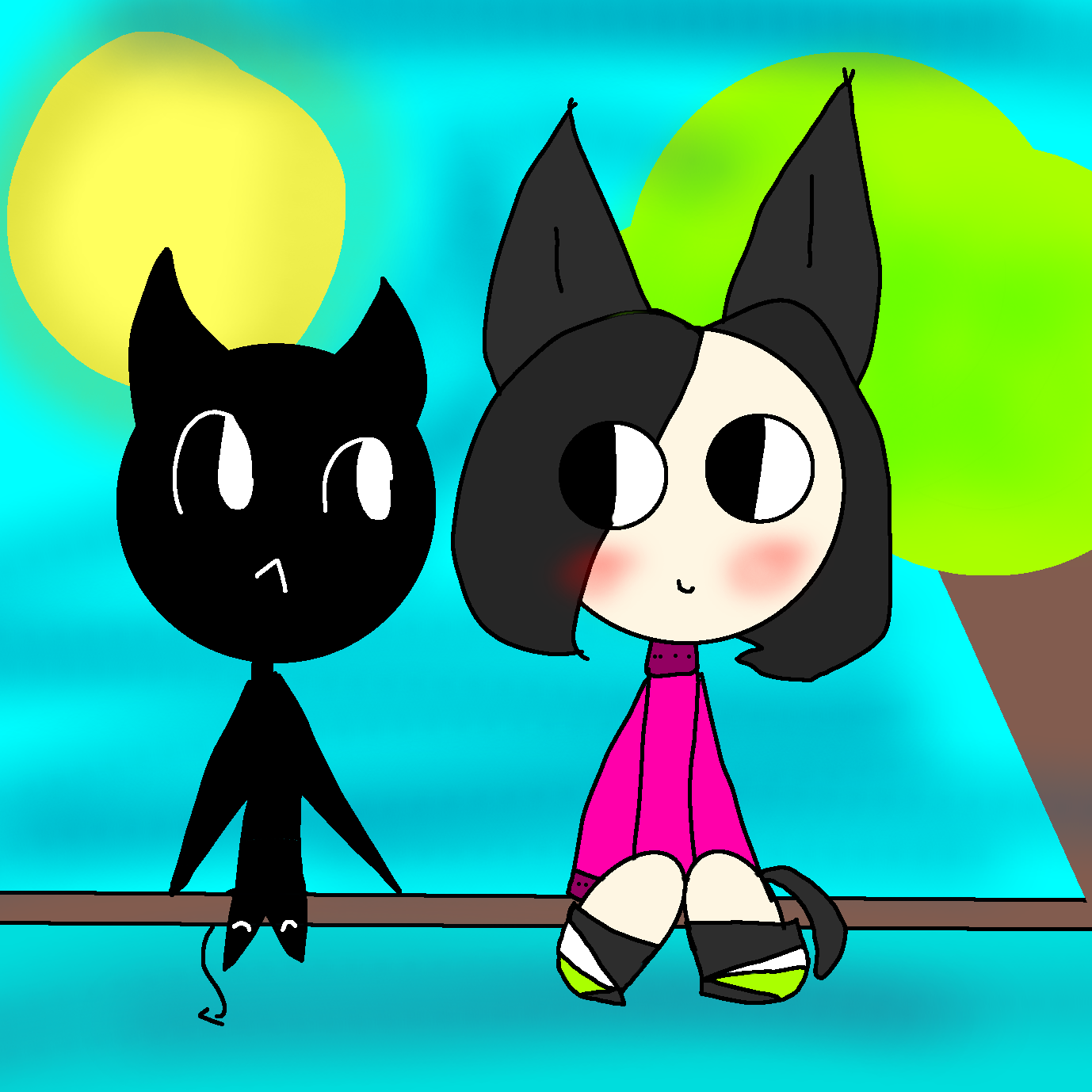 Ajuasa×Blacky - ibisPaint