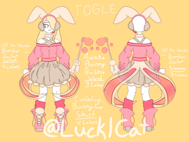 Honey Bubble Bunny 🐇 Toggle Concept 2021 - ibisPaint