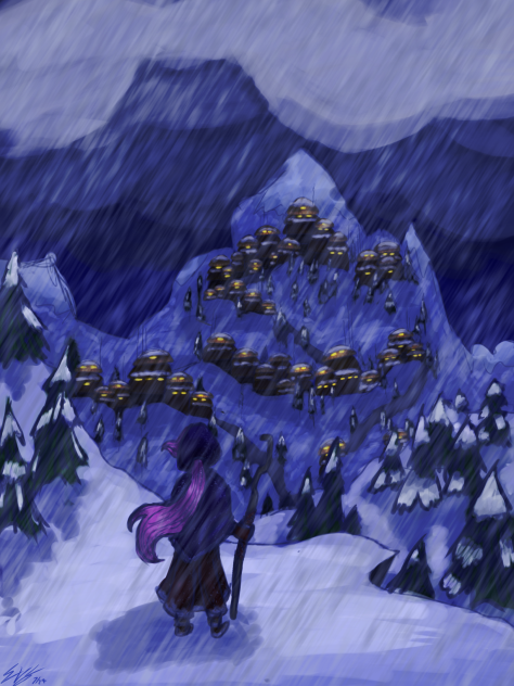 Stormy night - ibisPaint