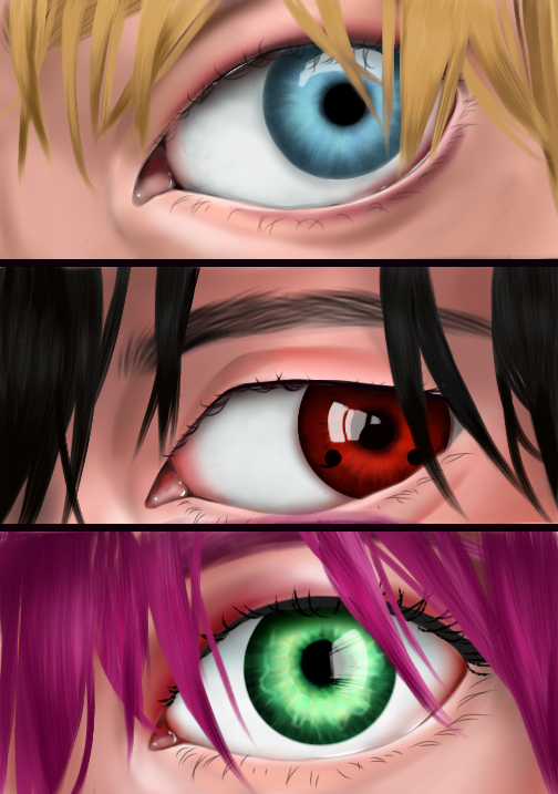 Team 7 Naruto, Sasuke and Sakura - ibisPaint