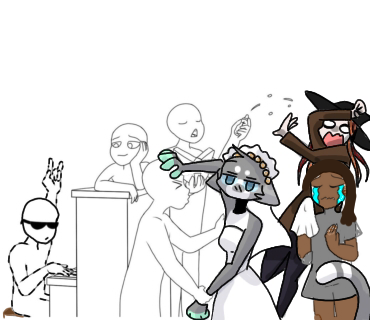 Wedding collab - ibisPaint