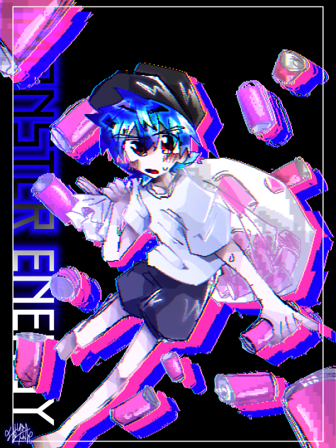 MONSTER ENERGY - ibisPaint